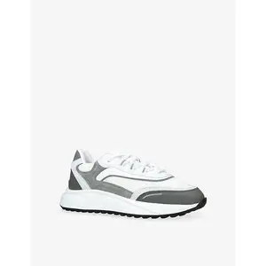 ARNE Technical Runner 2.0 Mesh And Leather Trainers