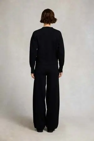 Holland Cooper Maria Knitted Wide Leg Pant 's