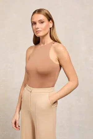 Holland Cooper Melanie Bodysuit 's 2-4 's - Light Camel