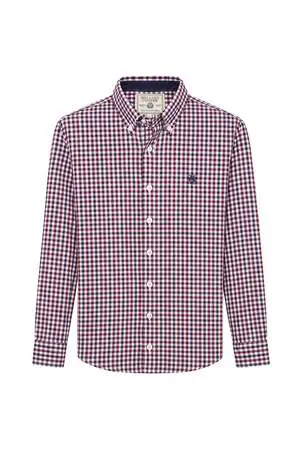 Holland Cooper S Classic Fit Brushed Cotton Shirt Portland Check 's