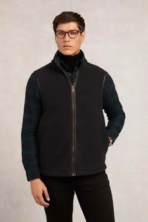 Holland Cooper Country Fleece Gilet - Black
