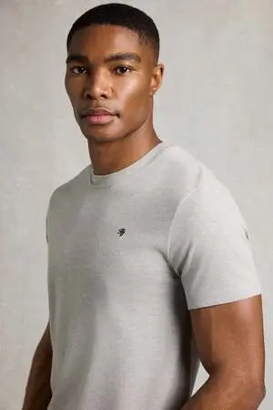Holland Cooper Crew Neck T-shirt Marl
