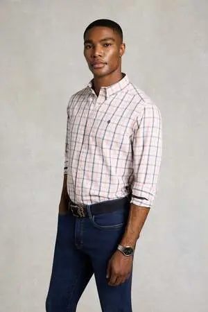 Holland Cooper S Relaxed Fit Button Down Shirt Bourton Check 's