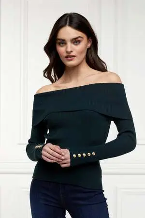 Holland Cooper Bardot Knit Deep 's - Emerald