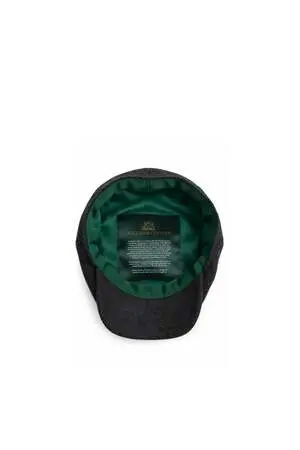 Holland Cooper Ford Estate Cap Large Scale Graphite Herringbone