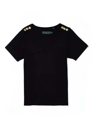 Holland Cooper Relax Fit V-neck Tee 's
