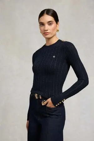 Holland Cooper Seattle Cable Crew Knit 's