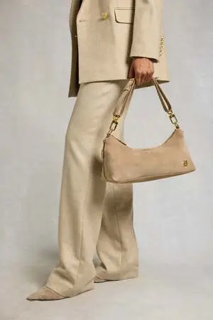 Holland Cooper Slouch Shoulder Bag Suede 's