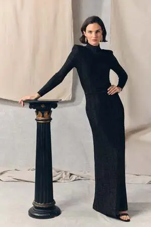 Holland Cooper Belmont Maxi Dress Bronze 's - Black