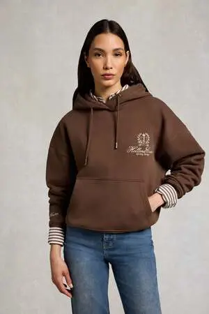 Holland Cooper Sussex Hoodie 's - Chestnut