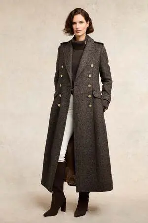 Holland Cooper The Great Coat Herringbone 's