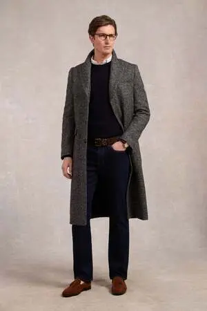 Holland Cooper The Fairford Coat Herringbone 's