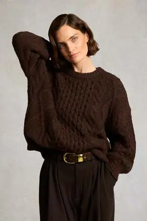 Holland Cooper Buxton Crew Neck Knit 's
