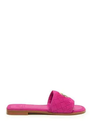 Holland Cooper Chelsea Slides 's - Fuchsia