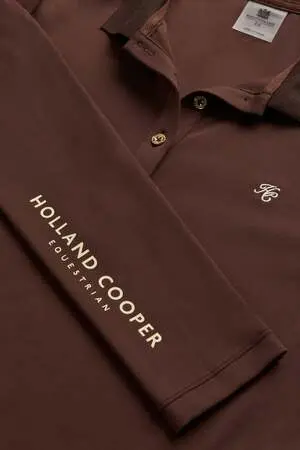 Holland Cooper Chiltern Long Sleeve Polo Shirt 's