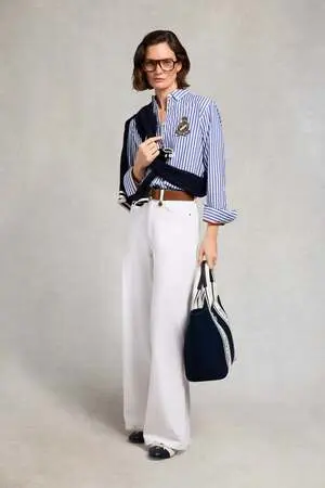 Holland Cooper Classic Button Down Shirt Stripe 's