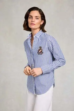 Holland Cooper Classic Button Down Shirt Stripe 's