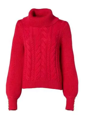 Holland Cooper Corded Roll Neck Knit 's