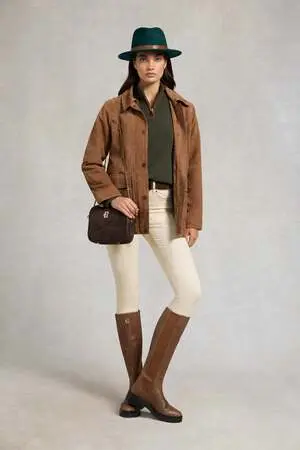 Holland Cooper Country Quarter Zip Knit Marl 's