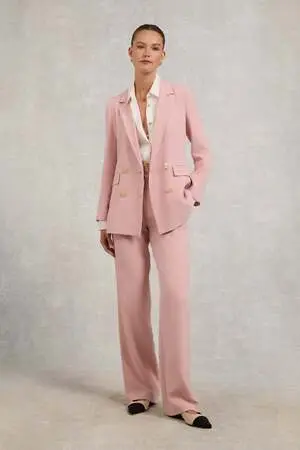 Holland Cooper Double Breasted Blazer Linen 's