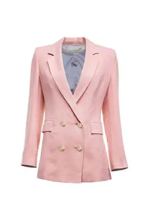 Holland Cooper Double Breasted Blazer Linen 's