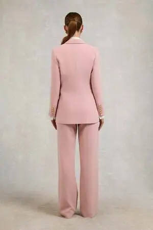 Holland Cooper Double Breasted Blazer Linen 's