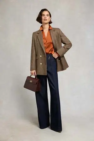 Holland Cooper Annie V-neck Shirt