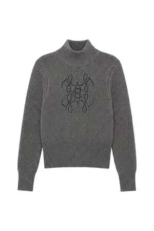 Holland Cooper Appleton High Neck Knit Slate