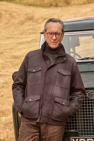 Holland Cooper Four Pocket Wax Jacket - Chocolate