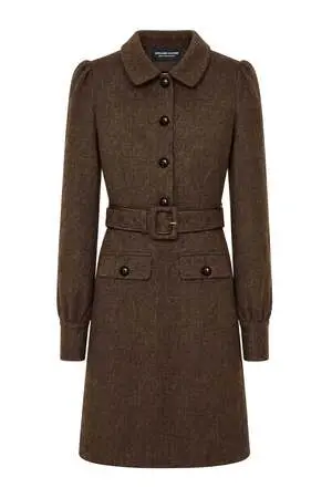 Holland Cooper Hawthorn Mini Dress Herringbone 's