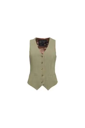 Holland Cooper Hampton Waistcoat Linen 's