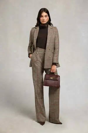 Holland Cooper High Waisted Straight Trouser Windsor 's