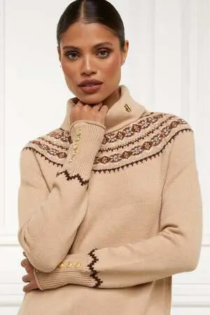 Holland Cooper Jennifer Midi Knit Dress 's