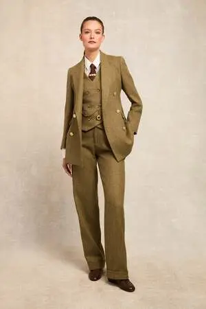 Holland Cooper Kensington Waistcoat Herringbone 's