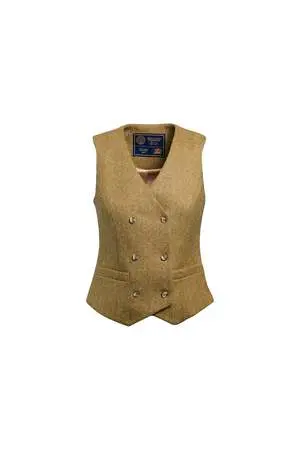Holland Cooper Kensington Waistcoat Herringbone 's
