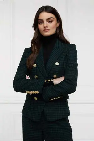 HOLLAND COOPER Knightsbridge Blazer Houndstooth 's