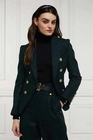 Holland Cooper Knightsbridge Blazer Houndstooth 's