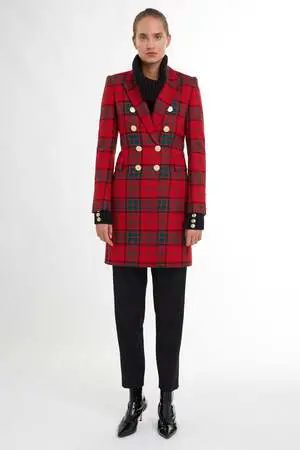 Holland Cooper Knightsbridge Coat Tartan 's