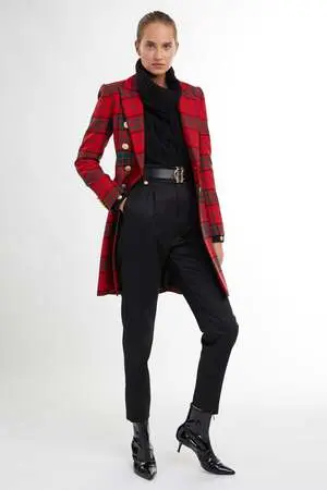 Holland Cooper Knightsbridge Coat Tartan 's