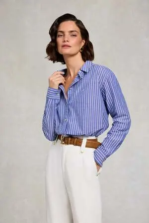 Holland Cooper Athena Shirt Dusty Stripe 's