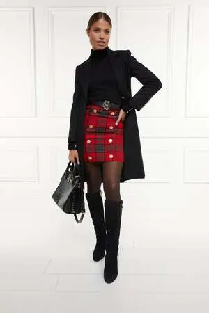 Holland Cooper Knightsbridge Skirt Tartan 's