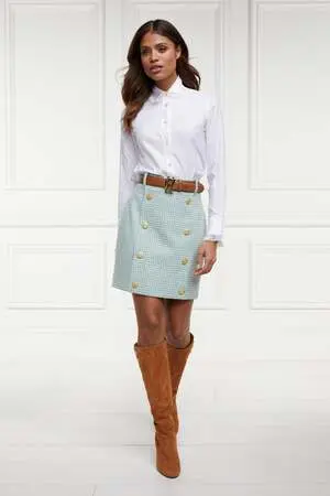 Holland Cooper Knightsbridge Skirt Houndstooth 's