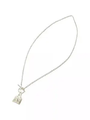 Hermès Kelly Pendant Necklace - Silver