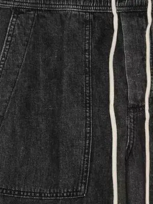 JAMES PERSE Drawstring Denim Shorts