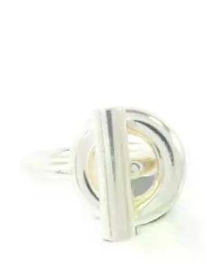Hermès Echappee Engraved-logo Ring
