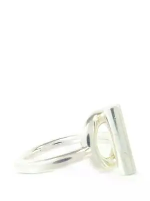 Hermès Echappee Engraved-logo Ring