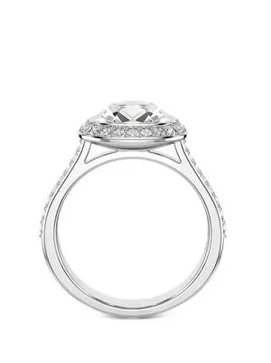 SWAROVSKI Una Angelic Cushion-cut Crystal-embellished Ring
