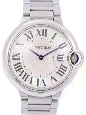 Cartier Ballon Bleu 36mm Watch - Silver