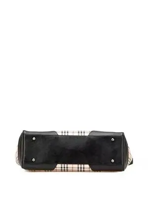 Burberry 2000-2017 House Check Canvas Tote Bag