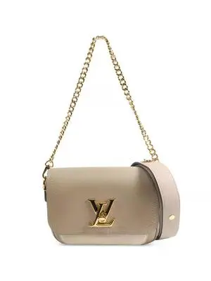 LOUIS VUITTON Lockme Tender Turn-lock Shoulder Bag - Neutrals